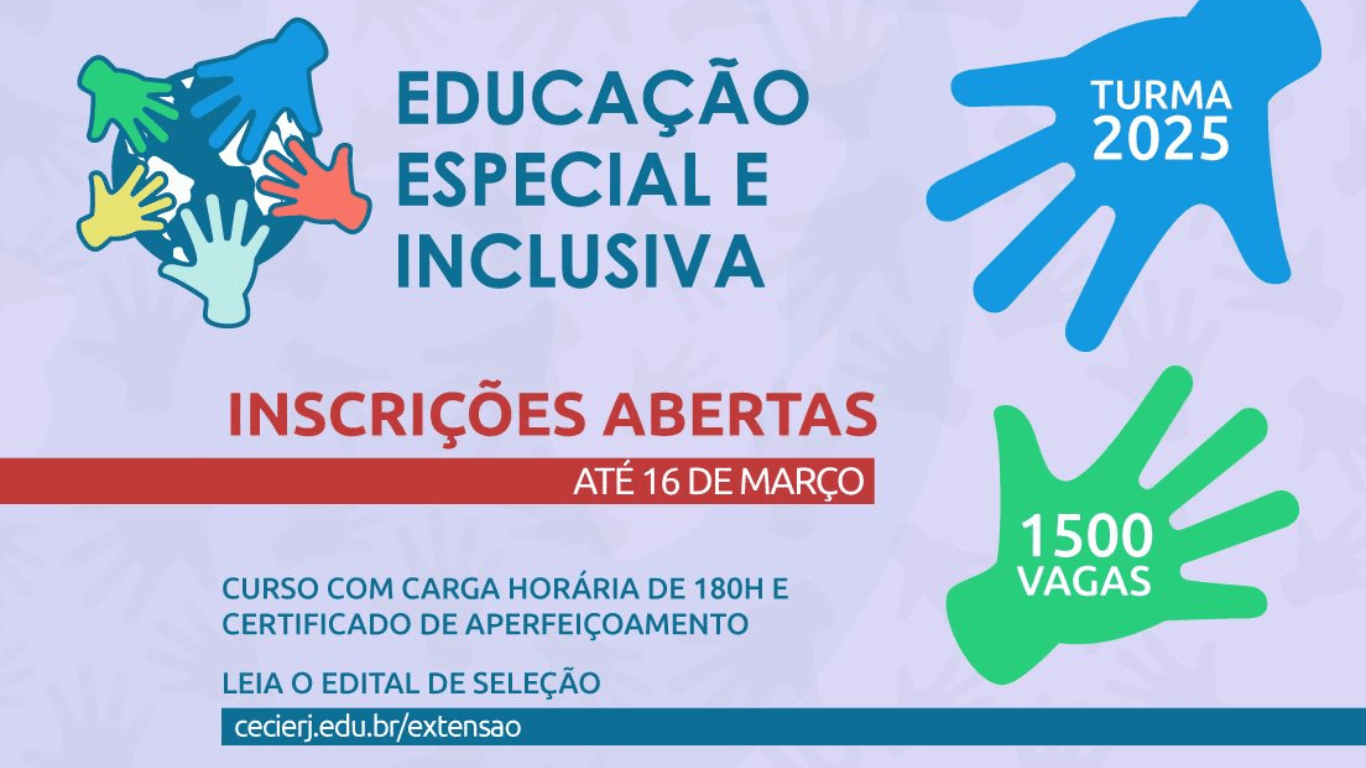 Fundação Cecierj: 1500 Vagas Abertas para Curso de Educação Especial e ...