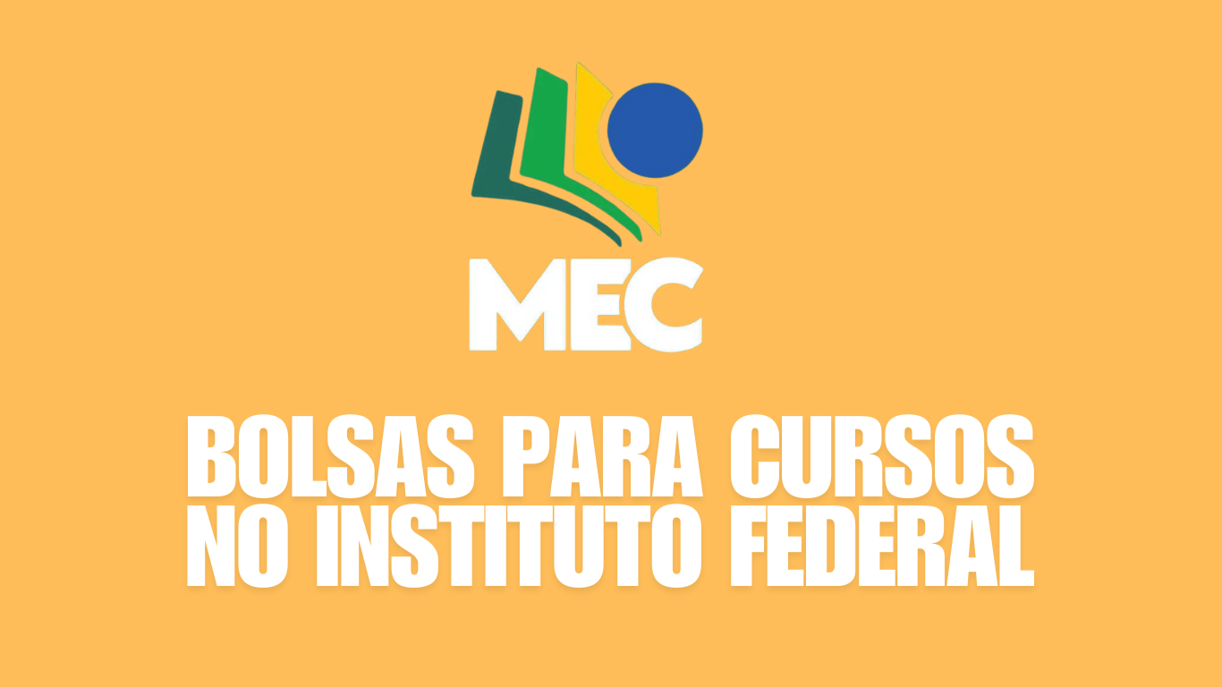 MEC oferece bolsas para cursos no Instituto Federal – 26 mil vagas ...