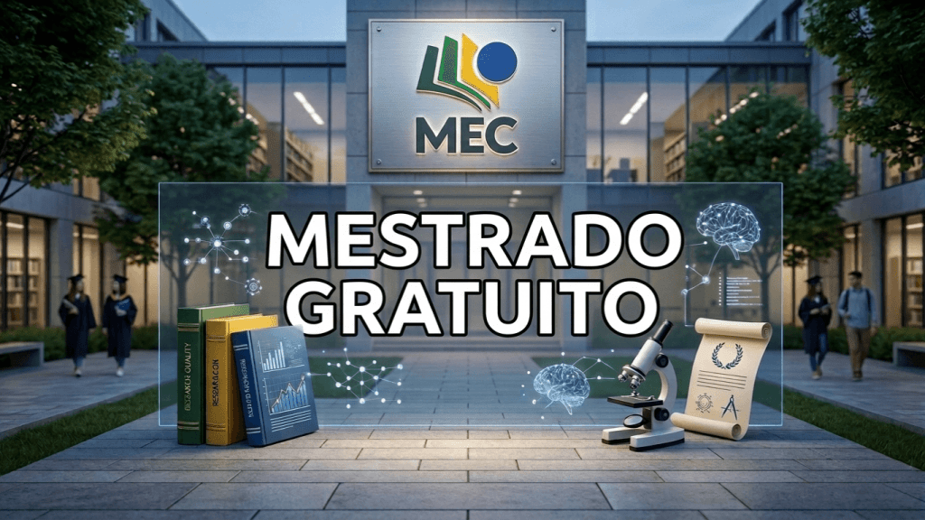 Mestrado gratuito pelo MEC: veja como se inscrever em Abril 2026 ...