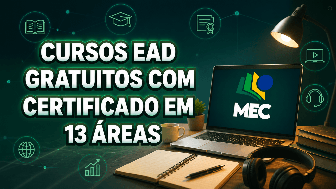MEC libera cursos gratuitos com certificado em diversas áreas; saiba ...
