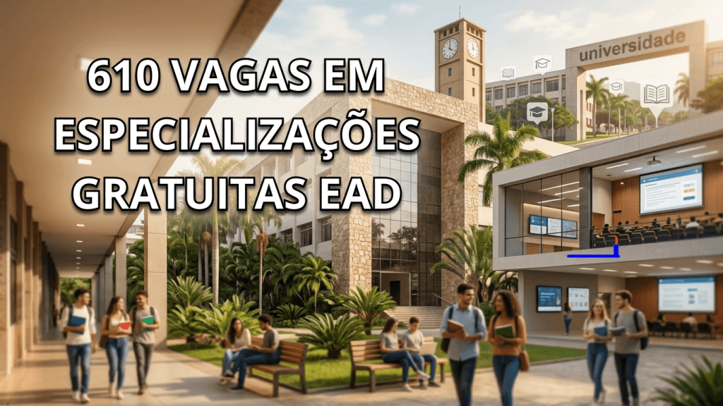 Universidade Federal abre 610 vagas em especializações gratuitas EaD ...